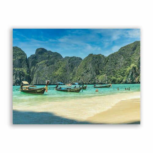 Постер, плакат на бумаге / Природа Таиланда - Пейзаж / Размер 60 x 80 см