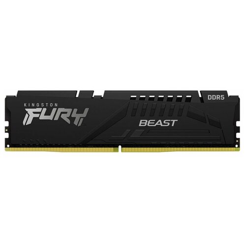 Модуль памяти 32GB Kingston DDR5 5600 DIMM FURY Beast Black XMP Gaming Memory KF556C40BB-32 Non-ECC, CL40, 1.25V, 1RX8 288-pin 16Gbit, RTL