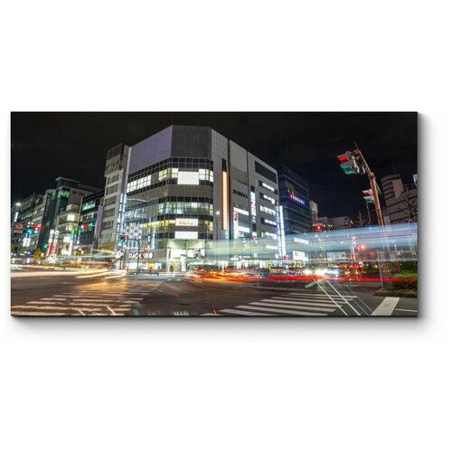 Модульная картина Ночной Киото170x85