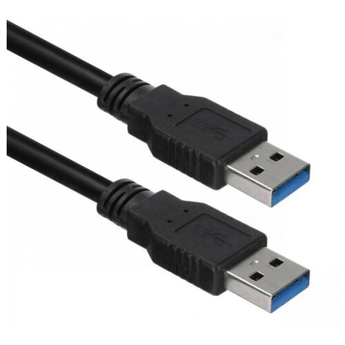 Кабель ACD USB 3.0 (am) - USB 3.0 (am), ACD-U3AAM, 1 м, черный