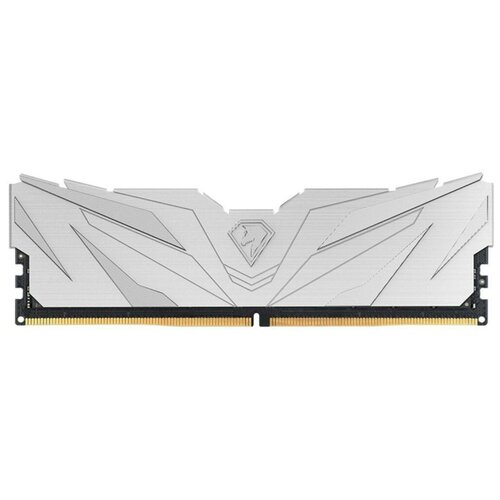 Модуль памяти DDR 4 DIMM 16Gb PC25600, 3200Mhz, Netac Shadow II NTSWD4P32SP-16W C16 White, с радиатором