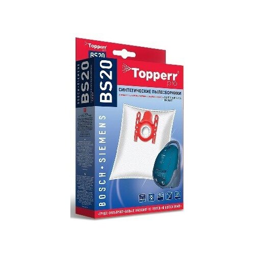 Пылесборник TOPPERR BS 20 BOSCH, белый