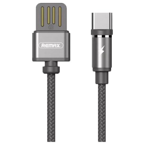 Кабель Remax Gravity USB - USB Type-C (RC-095a), 1 м, черный