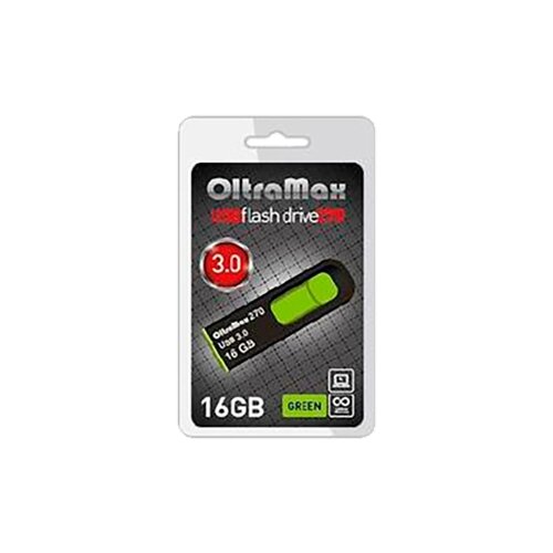 Флешка OltraMax 270 16 ГБ, зеленый