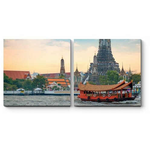 Модульная картина Храм Ват-Арун, Бангкок110x55