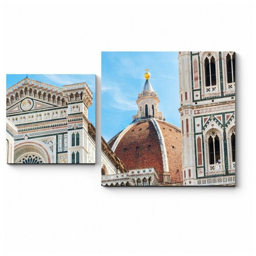 Модульная картина Кафедральный собор, Флоренция 150x90