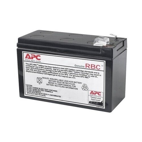 APC Батарея для ИБП APC APCRBC110 12В 7Ач для BE550G/BE550G-CN/LM/BE550R/BE550R-CN/R650CI/AS/RS