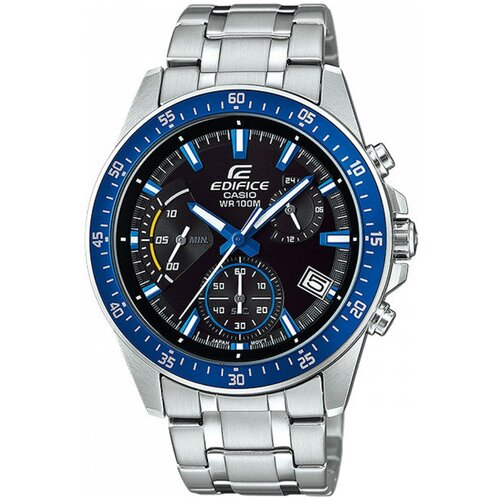 Наручные часы CASIO Edifice EFV-540D-1A2, синий, серебряный