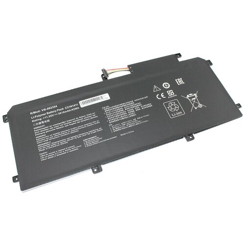 Аккумулятор для ноутбукa Asus Zenbook UX305FA (C31N1411) 11.55V 3610mAh OEM