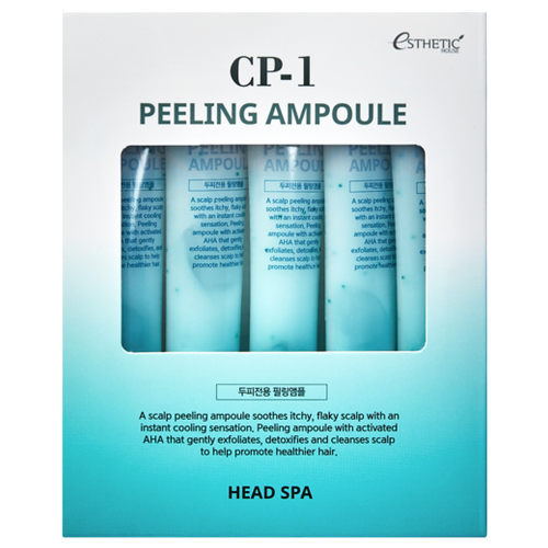 Esthetic House Пилинг-сыворотка для кожи головы глубокое очищение - CP-1 peeling ampoule, 5 штук в наборе по 20мл