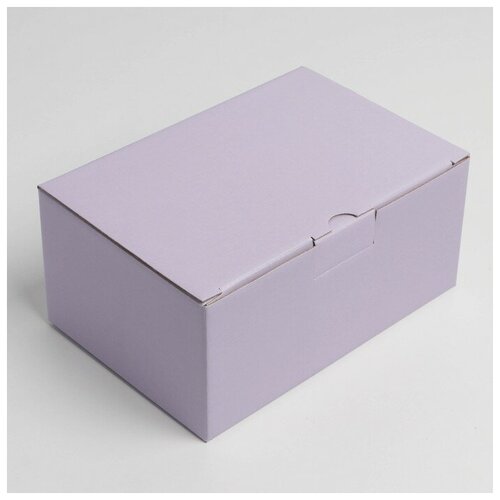 Коробка складная «Лавандовая», 22 х 15 х 10 см