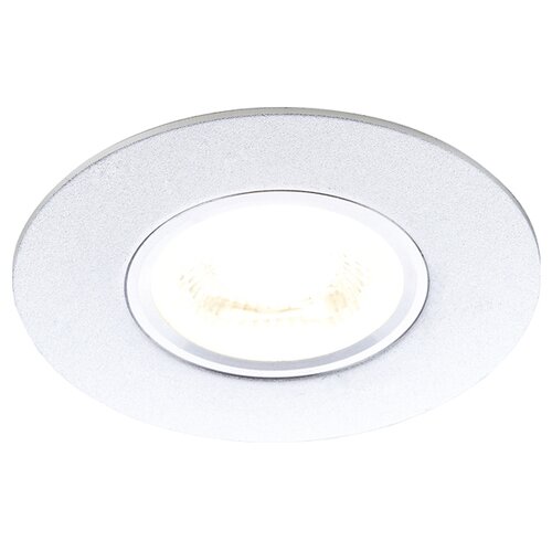 Светильник Ambrella light A500 SL, серебро, GU5.3, 50 Вт, цвет арматуры: серебристый, цвет плафона: серебристый