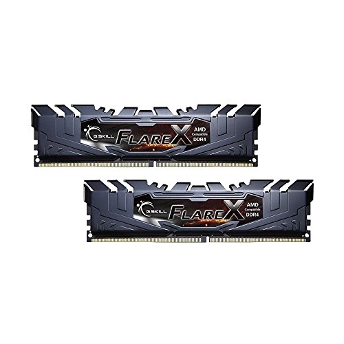 Оперативная память G.SKILL Flare X 16 ГБ (8 ГБ x 2 шт.) DDR4 3200 МГц DIMM CL16 F4-3200C16D-16GFX