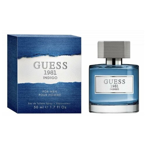 Guess men 1981 - Indigo Туалетная вода 50 мл.