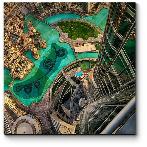 Модульная картина Головокружительный Дубай 40x40