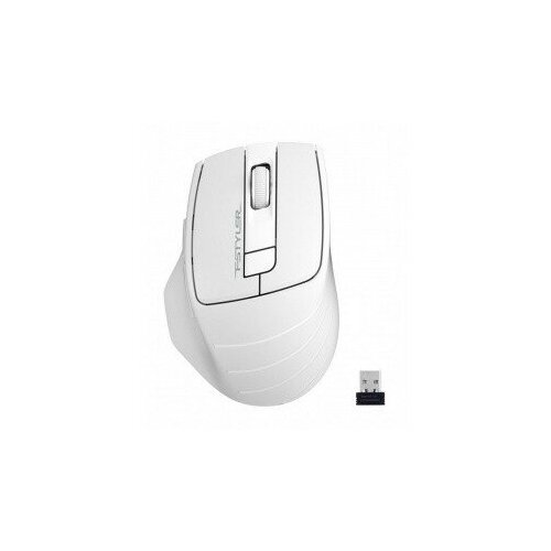 A-4Tech Мышь Мышь Fstyler FG30S WHITE серый белый оптическая 2000dpi беспроводная USB 1204073