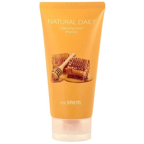 Пенка для умывания The Saem Natural Daily Cleansing Foam Honey, 150 мл