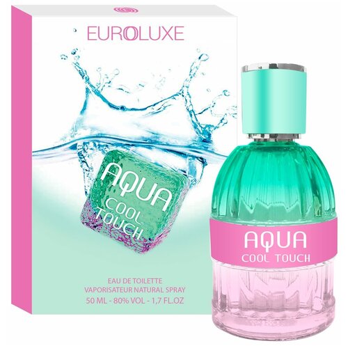 Euroluxe/Туалетная вода Aqua Cool touch жен. 50 мл /Парфюм женский