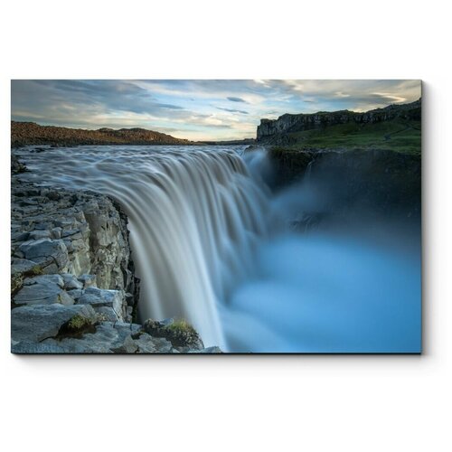 Модульная картина Неземная красота водопада 70x47