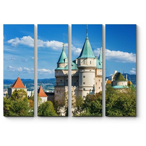 Модульная картина Замок в Словакии160x120