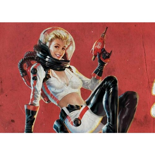 Плакат, постер на бумаге Fallout. Размер 30 х 42 см