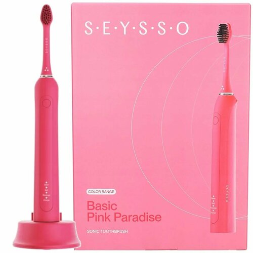 Электрическая зубная щетка Seysso Basic pink