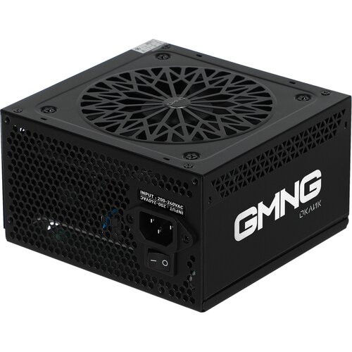 Блок питания Оклик ATX 500W GMNG PSU-500W-80+ 80 PLUS WHITE (24+4+4pin) APFC 120mm fan 5xSATA RTL