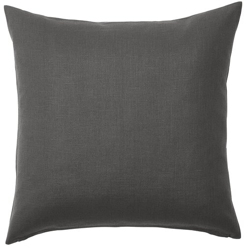 Чехол для подушки ИКЕА ВИГДИС, 50x50 см, черно-серый