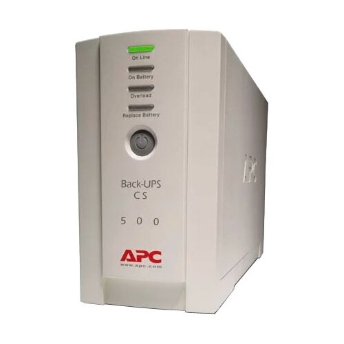 Резервный ИБП APC by Schneider Electric Back-UPS BK500EI белый 300 Вт