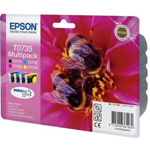 Комплект картриджей EPSON T0735n Оригинальный ТЕХ. упаковка