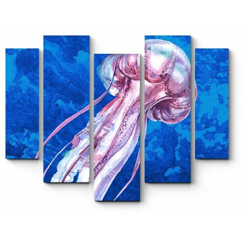 Модульная картина Королевская медуза201x163