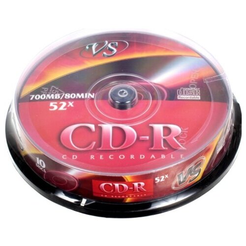 Диск VS CD-R 80 52x CB/10