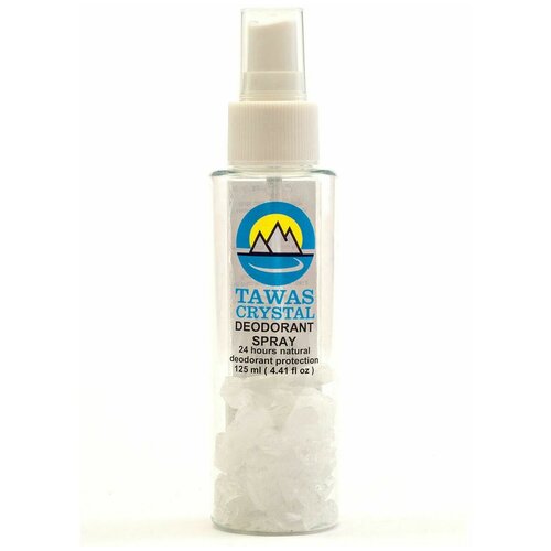 Tawas Crystal Натуральный дезодорант-спрей без запаха 125 мл / 60 гр (калиевые квасцы)