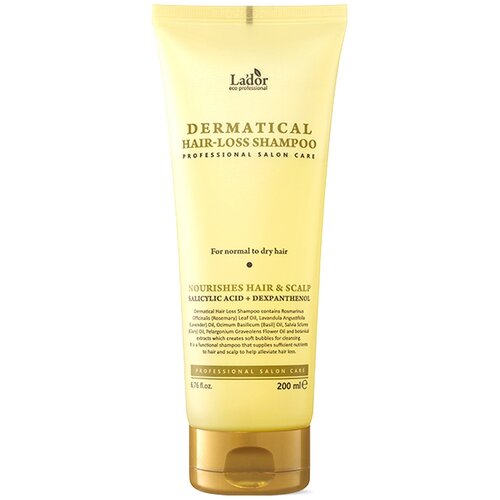 Шампунь Lador Dermatical Hair Loss Shampoo, 200 мл