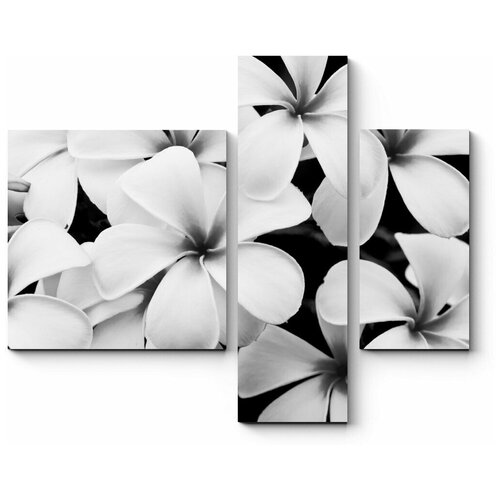 Модульная картина Лаконичные цветы 110x91