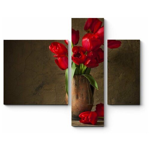 Модульная картина Прекрасные тюльпаны 120x99