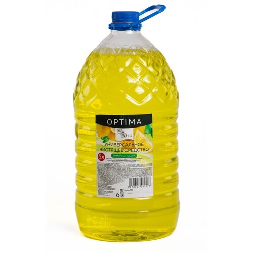 Универсальное чистящее средство Mr.White OPTIMA Лимонная цедра 5л 1 шт