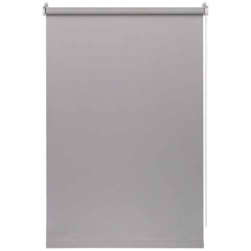 Рулонные шторы блэкаут Color 60х160 см на окно серый
