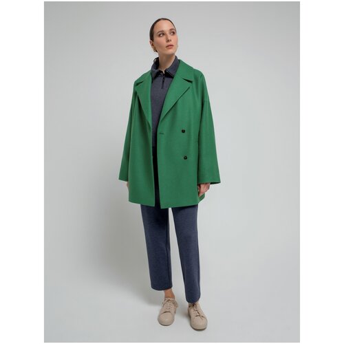 Пальто  Pompa, размер 52/170, зеленый