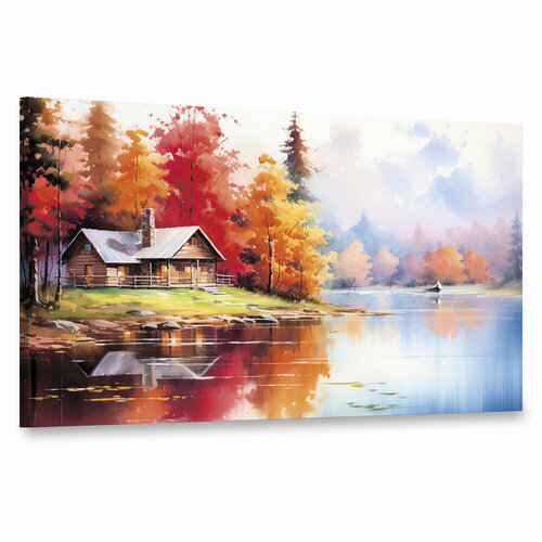 Интерьерная картина 100х60 "Осенние краски"