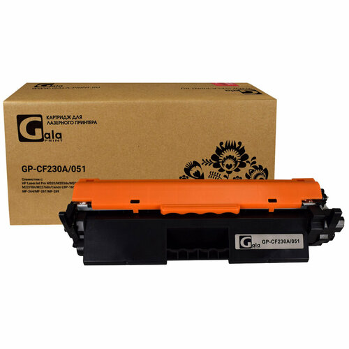 Картридж лазерный Galaprint 30A CF230A чер. для HP LJ Pro M203/M227