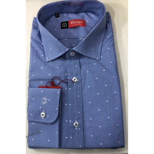Рубашка Vester, размер 40/176, синий