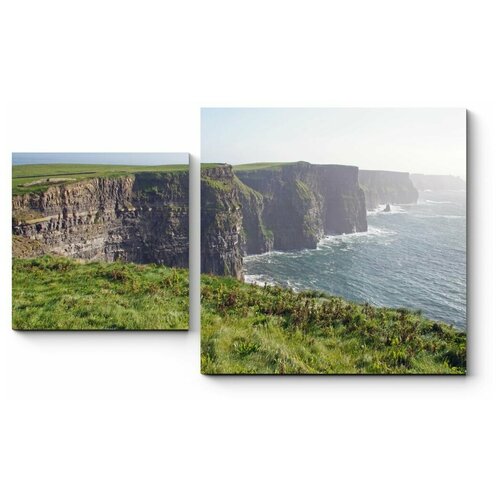 Модульная картина Чарующие скалы на побережье Ирландии 180x108