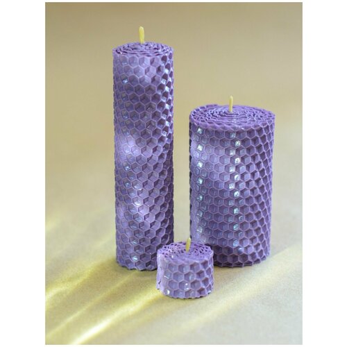 Свеча из натуральной вощины ароматическая свеча из вощины декор подарок ручная работа домашний очаг
