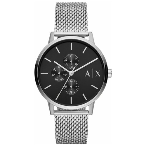 Наручные часы Armani Exchange Cayde AX2714, серебряный, черный