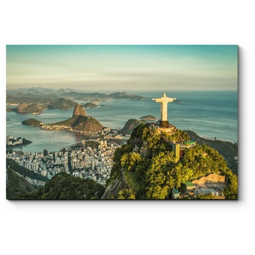 Модульная картина Панорама Рио-де-Жанейро40x27