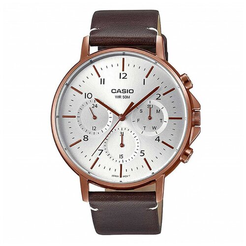 Наручные часы CASIO Collection MTP-E321RL-5A, серебряный