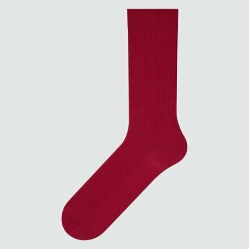 Носки Uniqlo, размер 24, бордовый