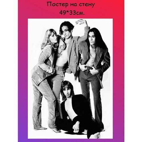 Постер, плакат на стену "Maneskin, Манескин " 49х33 см (A3+) | Festima.Ru – частные объявления