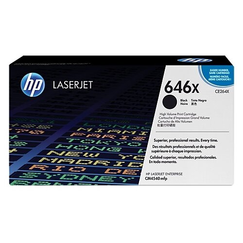 Картридж HP CE264X, 17000 стр, черный